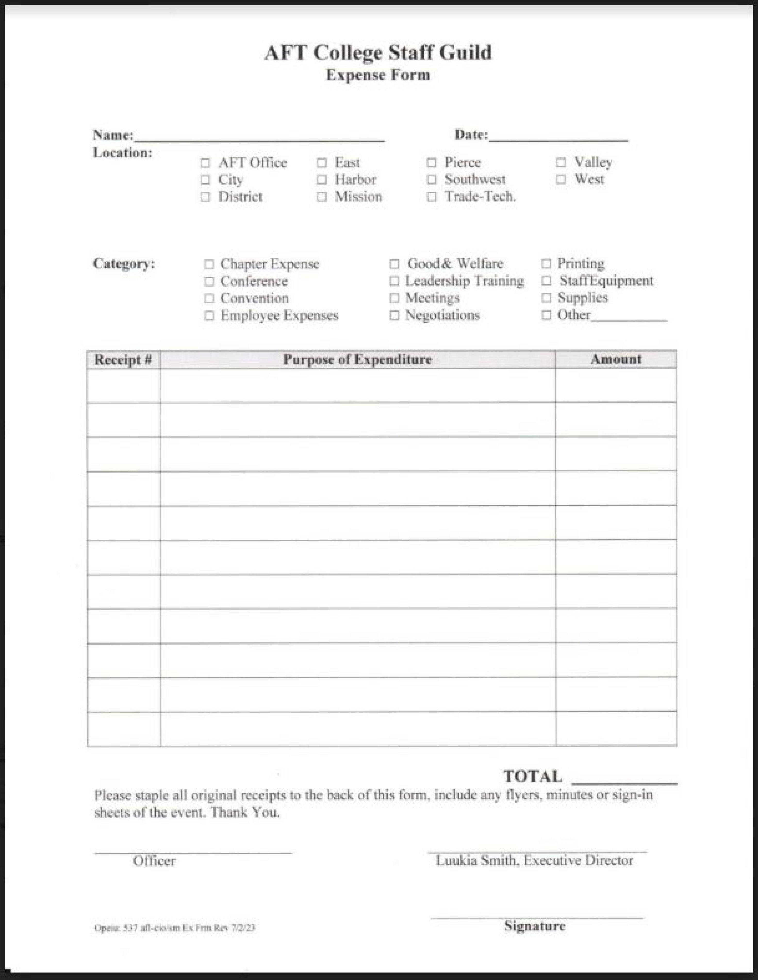 Constitution and Bylaws | AFT College Staff Guild, Local 1521A