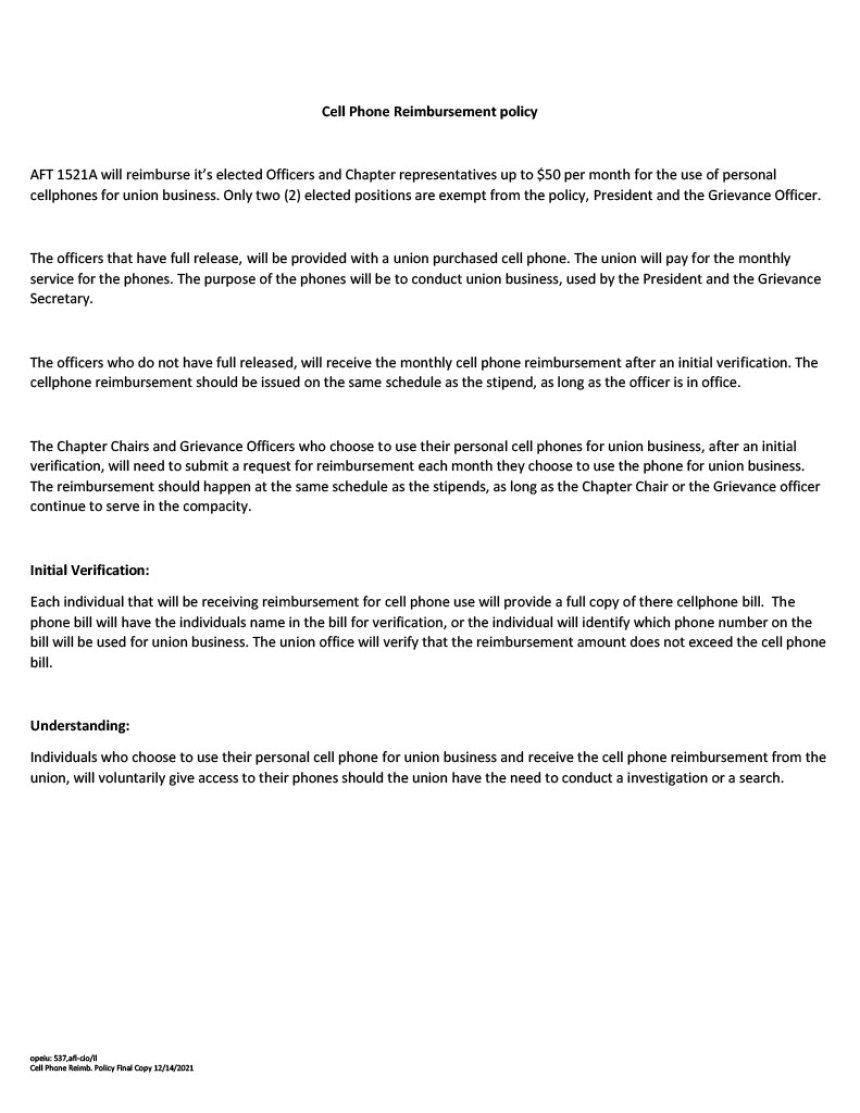 Key Documents | AFT College Staff Guild, Local 1521A